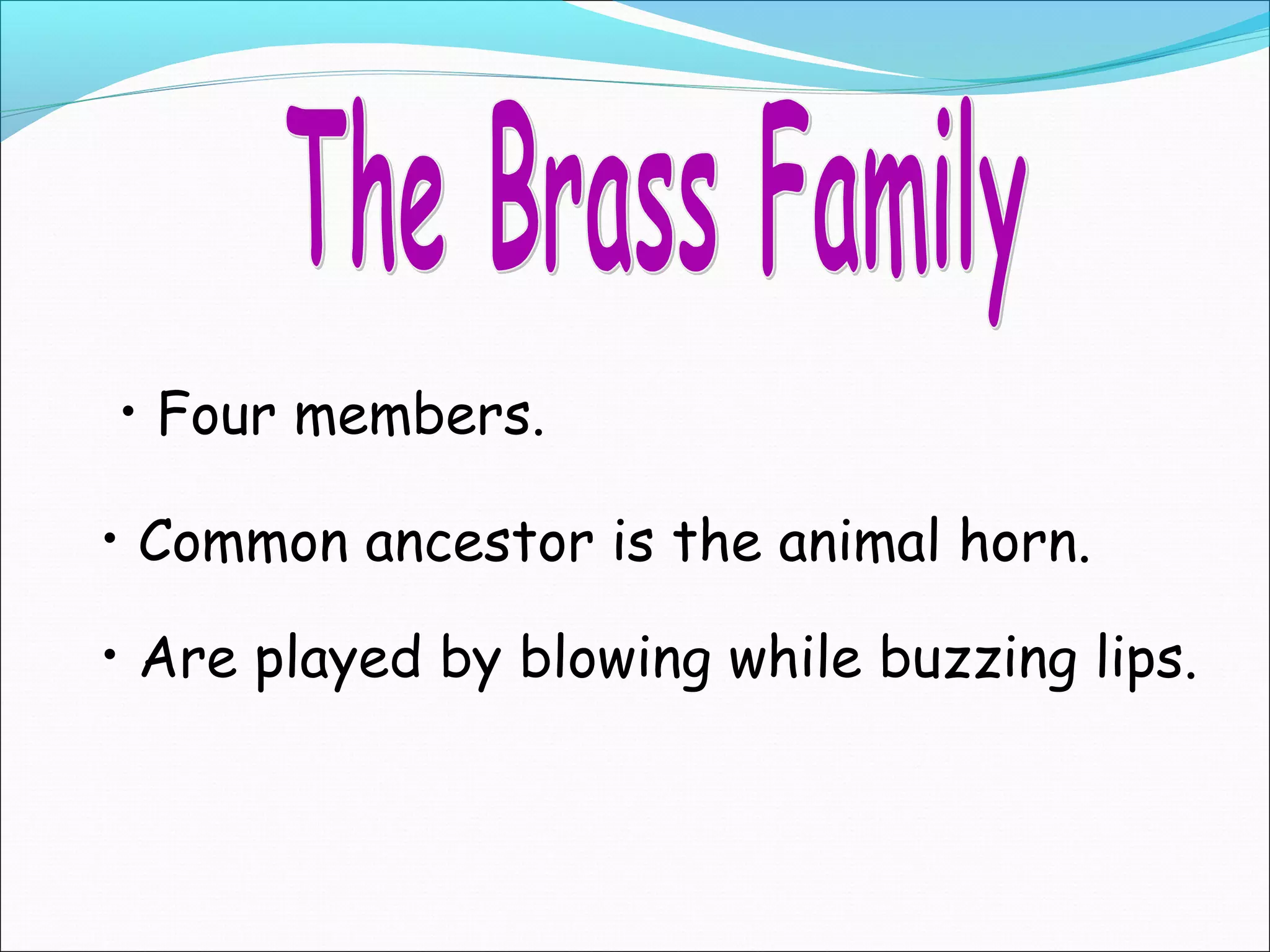 Instruments of the orchestra | PPT