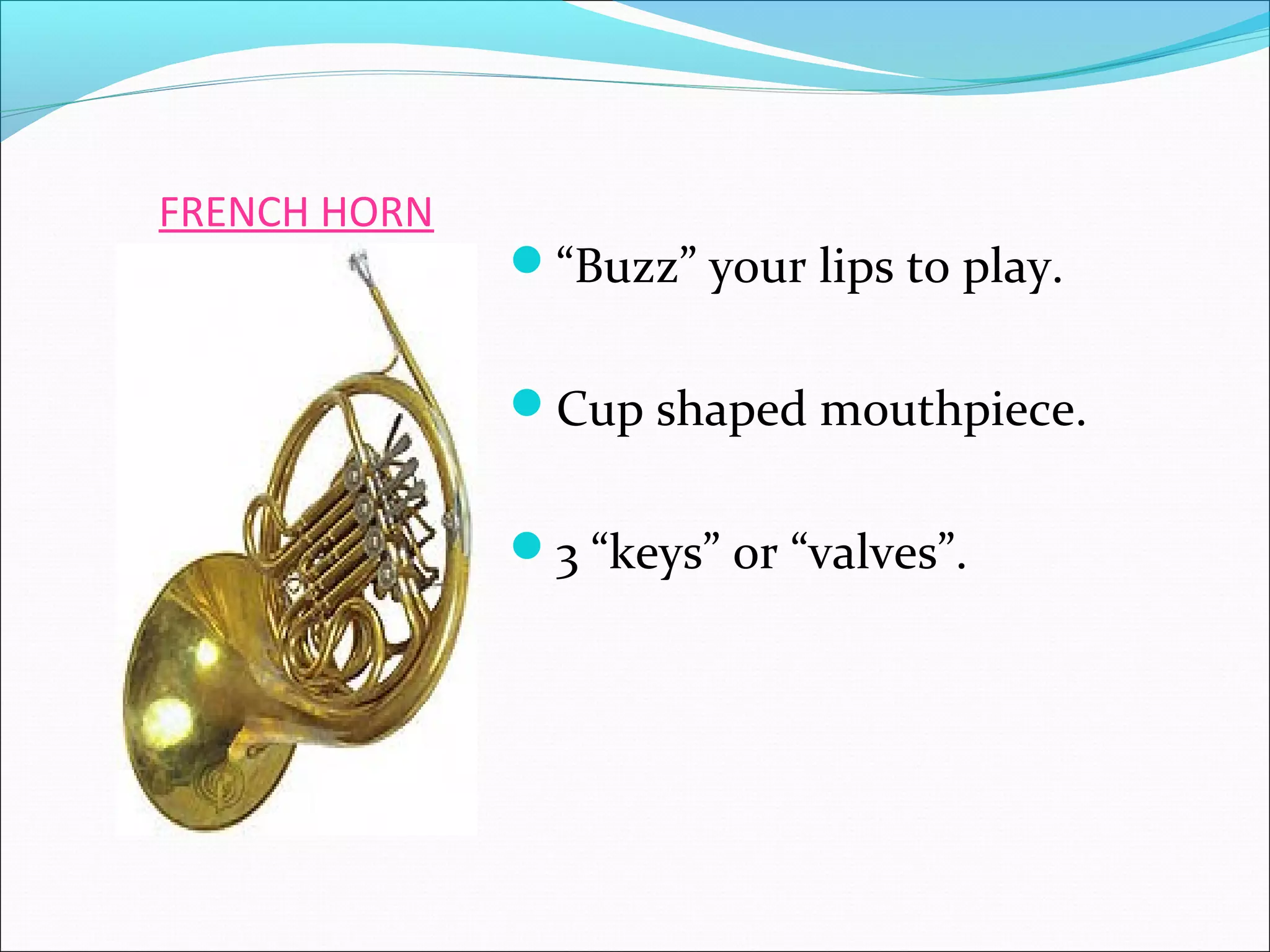 Instruments of the orchestra | PPT