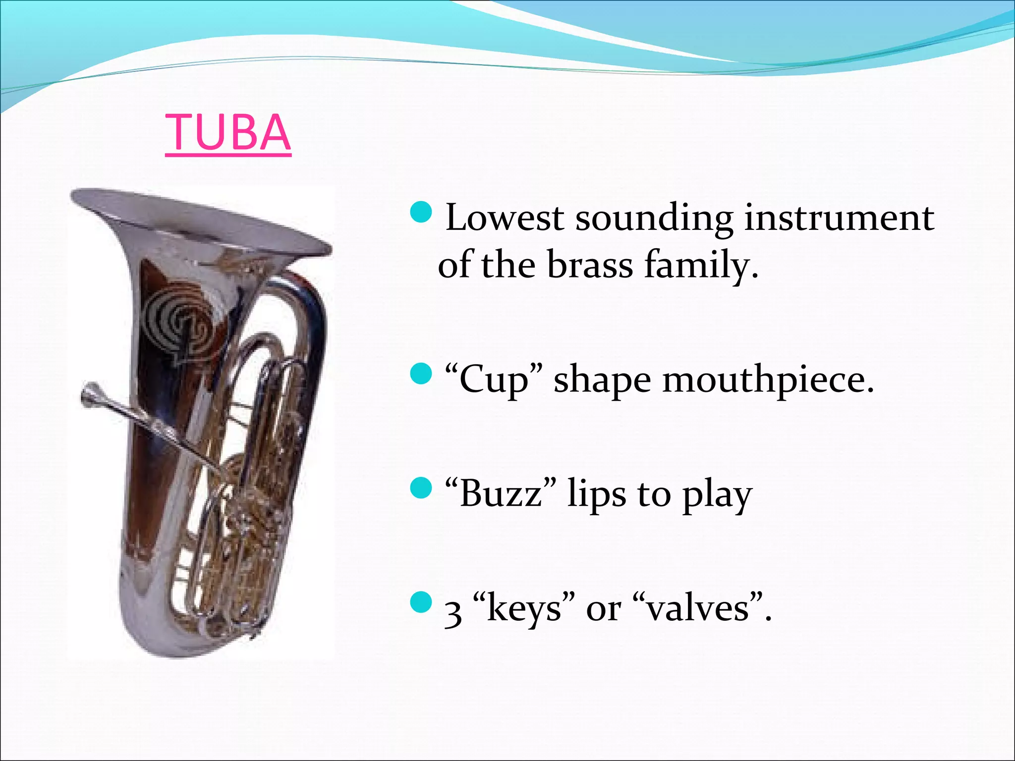 Instruments of the orchestra | PPT