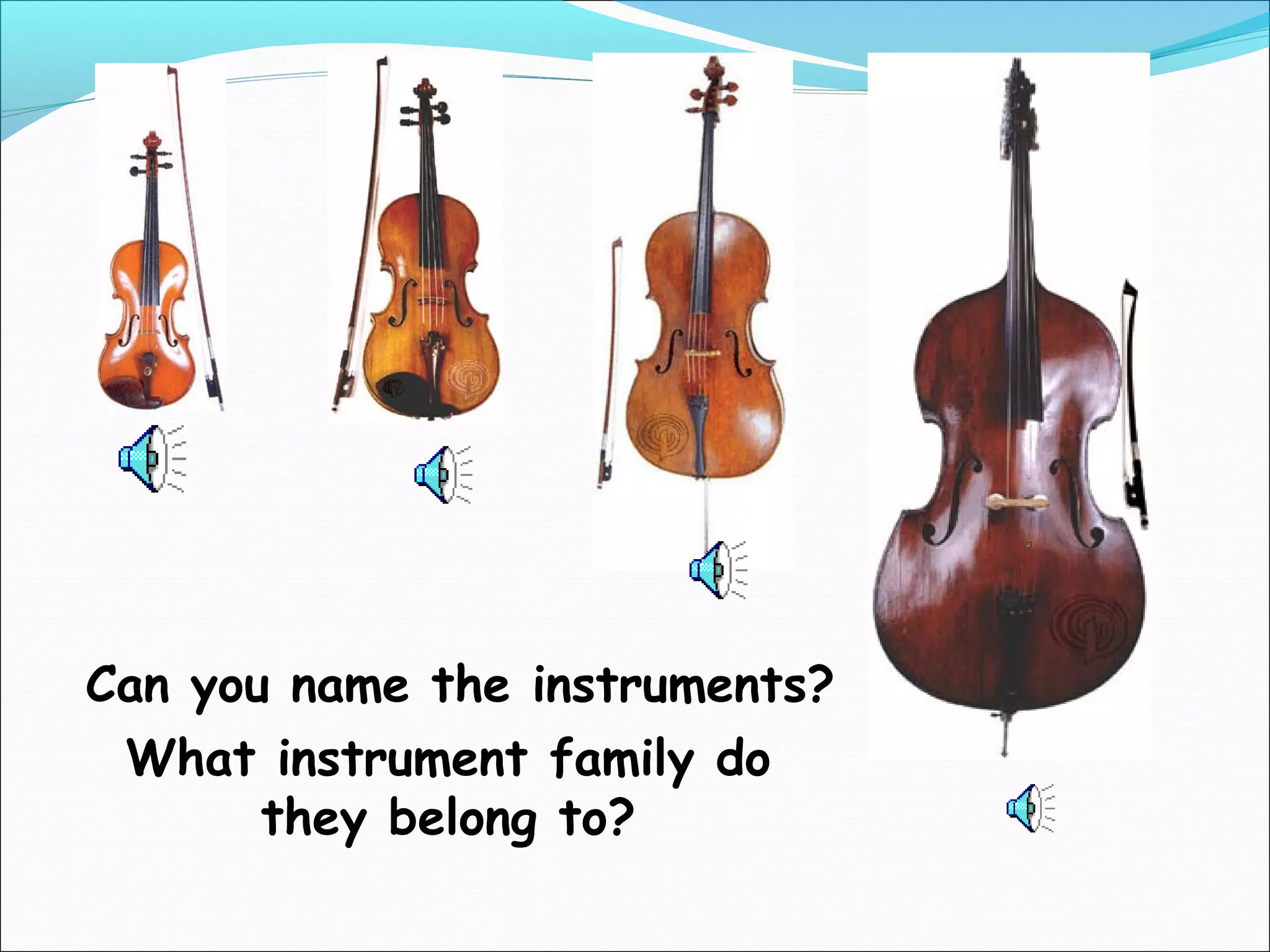 Instruments of the orchestra | PPT
