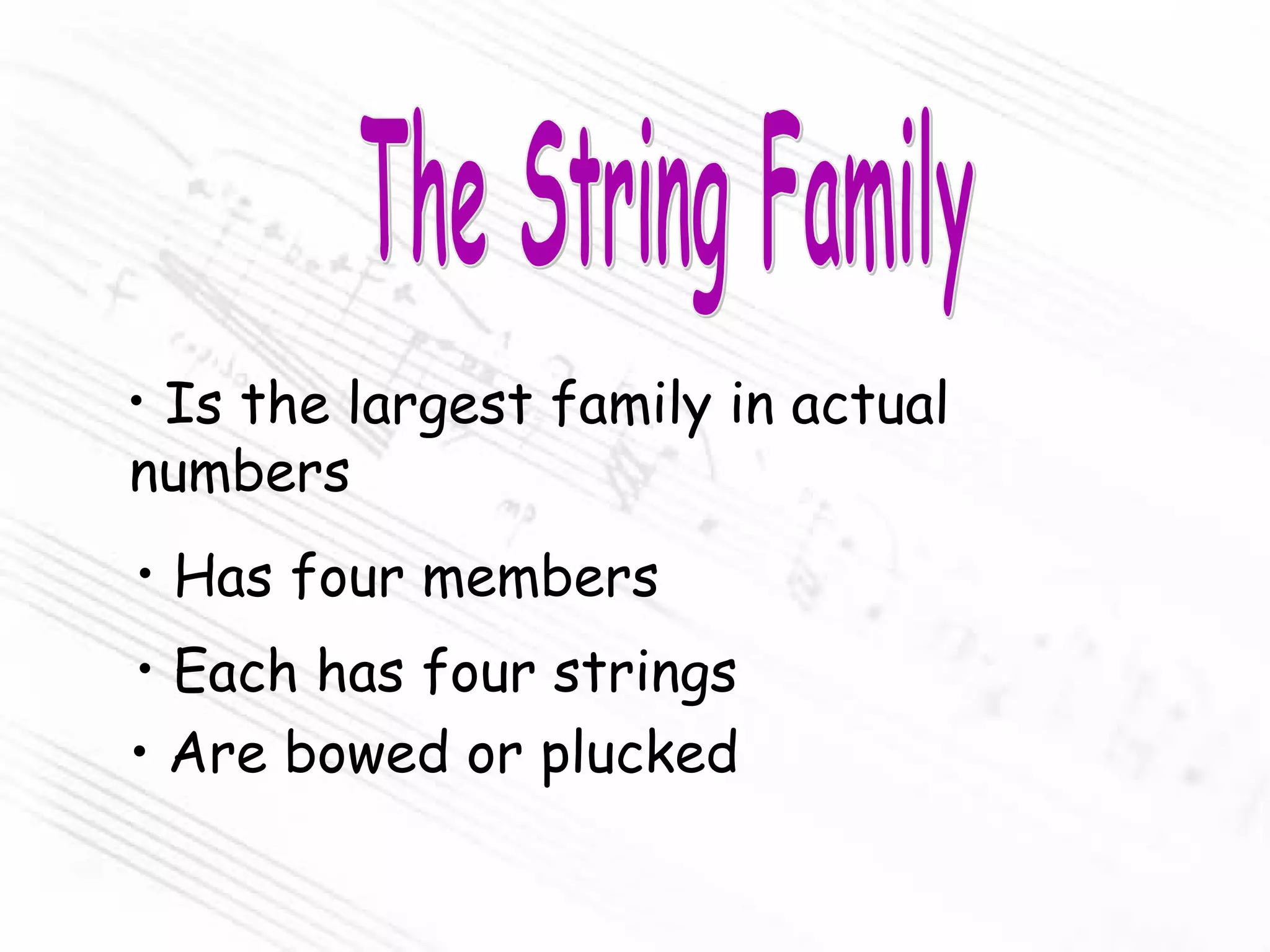 Instruments of the orchestra | PPT