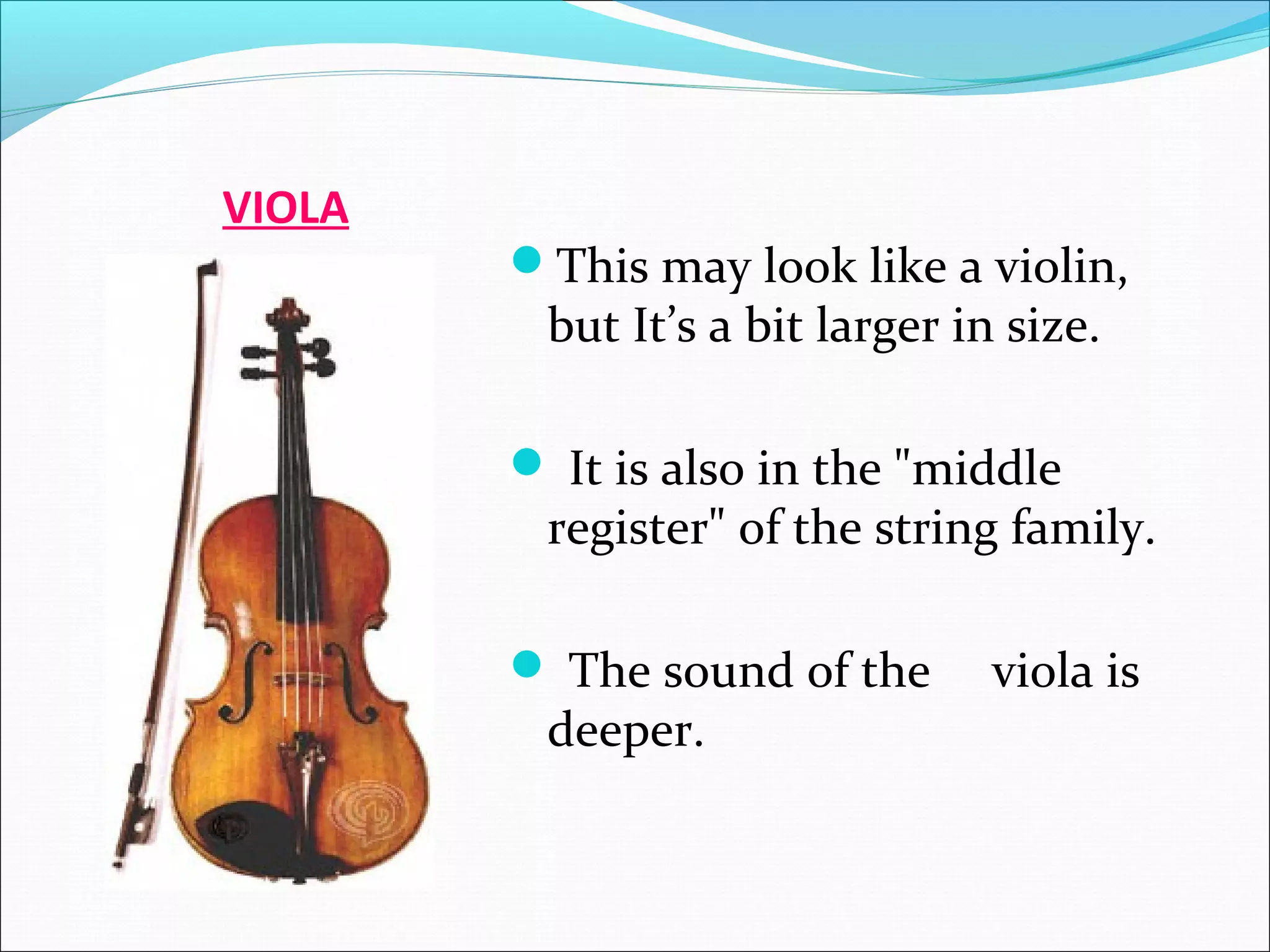 Instruments of the orchestra | PPT