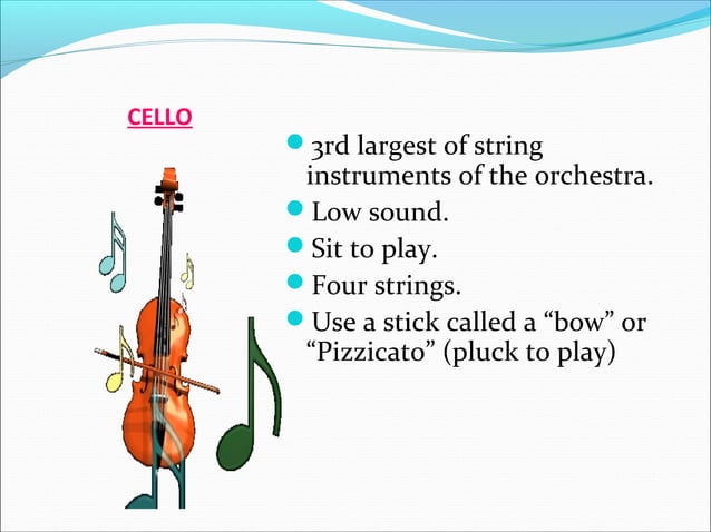 Instruments of the orchestra | PPT