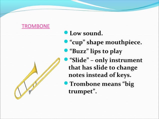 Instruments of the orchestra | PPT