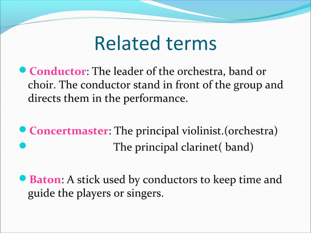 Instruments of the orchestra | PPT