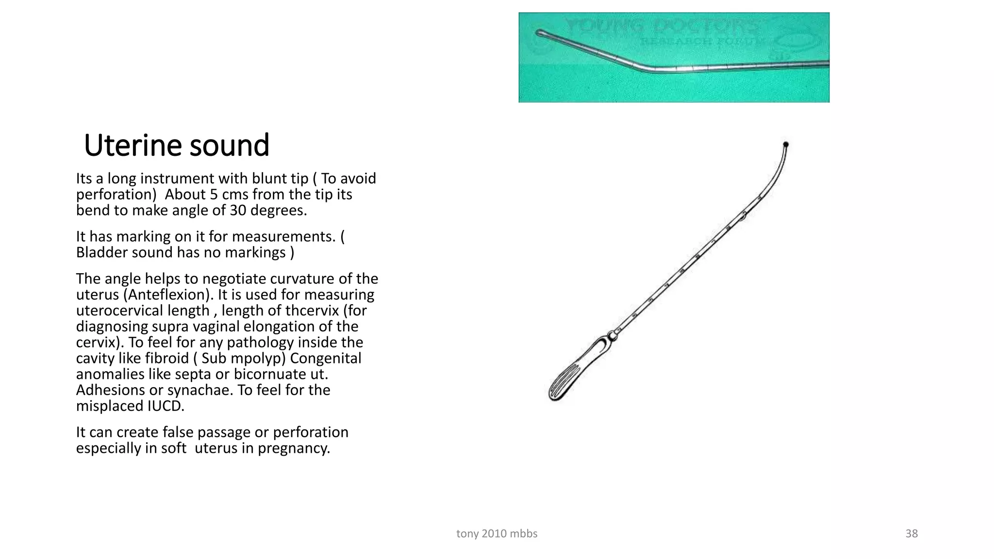 instruments ostetrics and gynaecology ppt | PDF