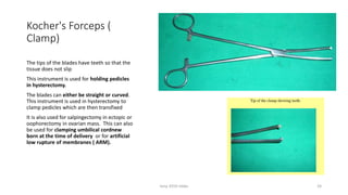 instruments ostetrics and gynaecology ppt | PDF