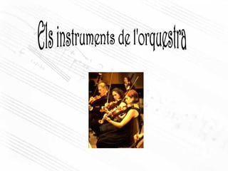 Instruments orquestra | PPT