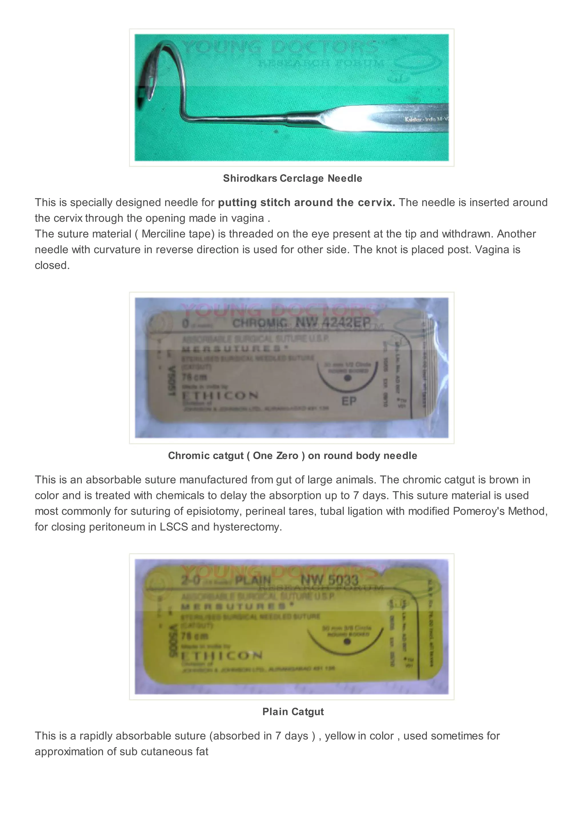 Instruments used in gynecology and obstetrics ~ young doctors research ...