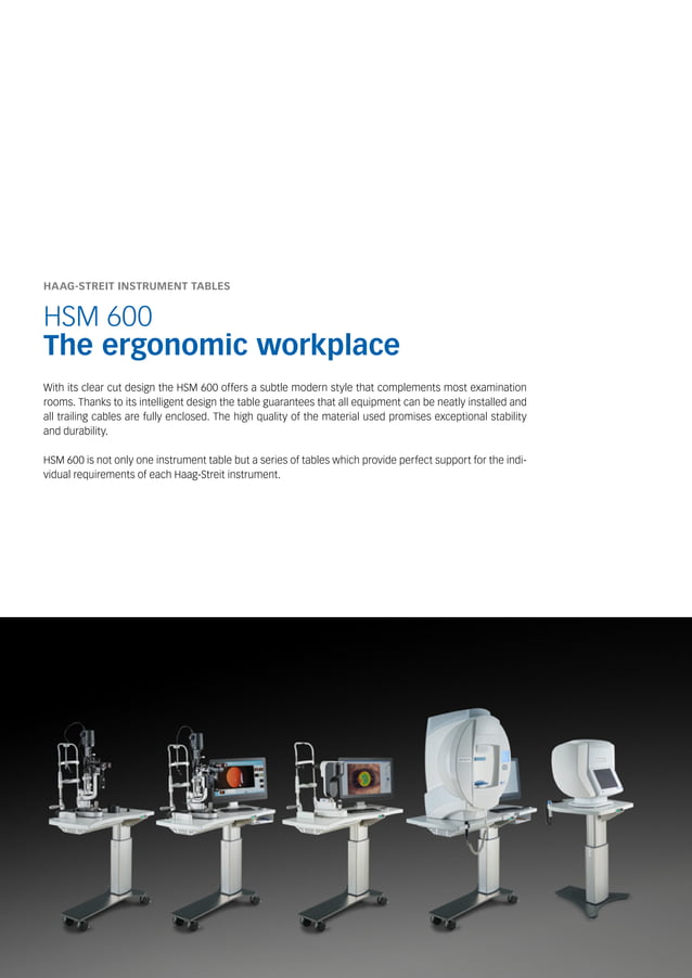 Instrument Table HSM 600 brochure | PDF