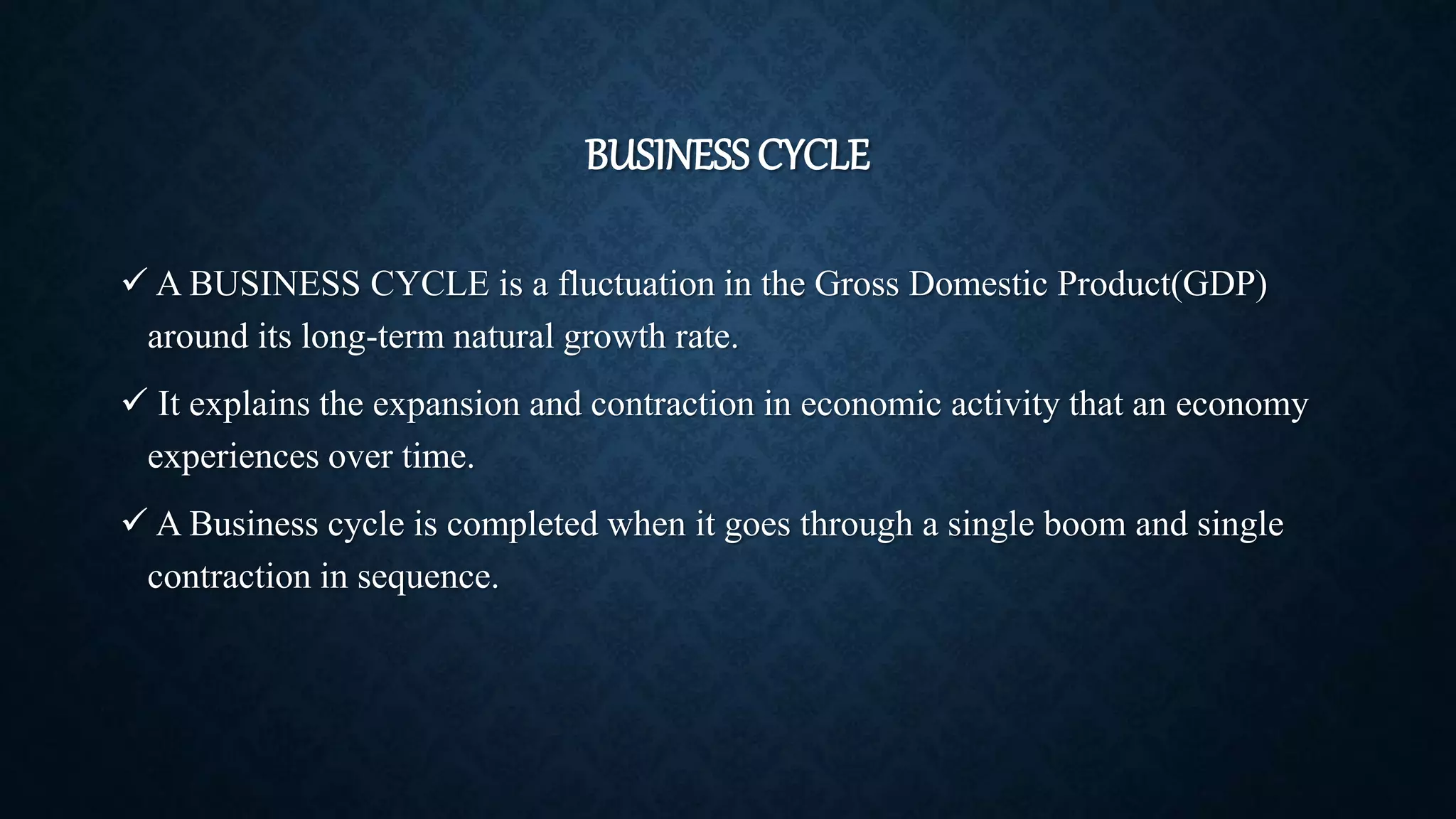 Instrument To Control Business Cycle | PPTX