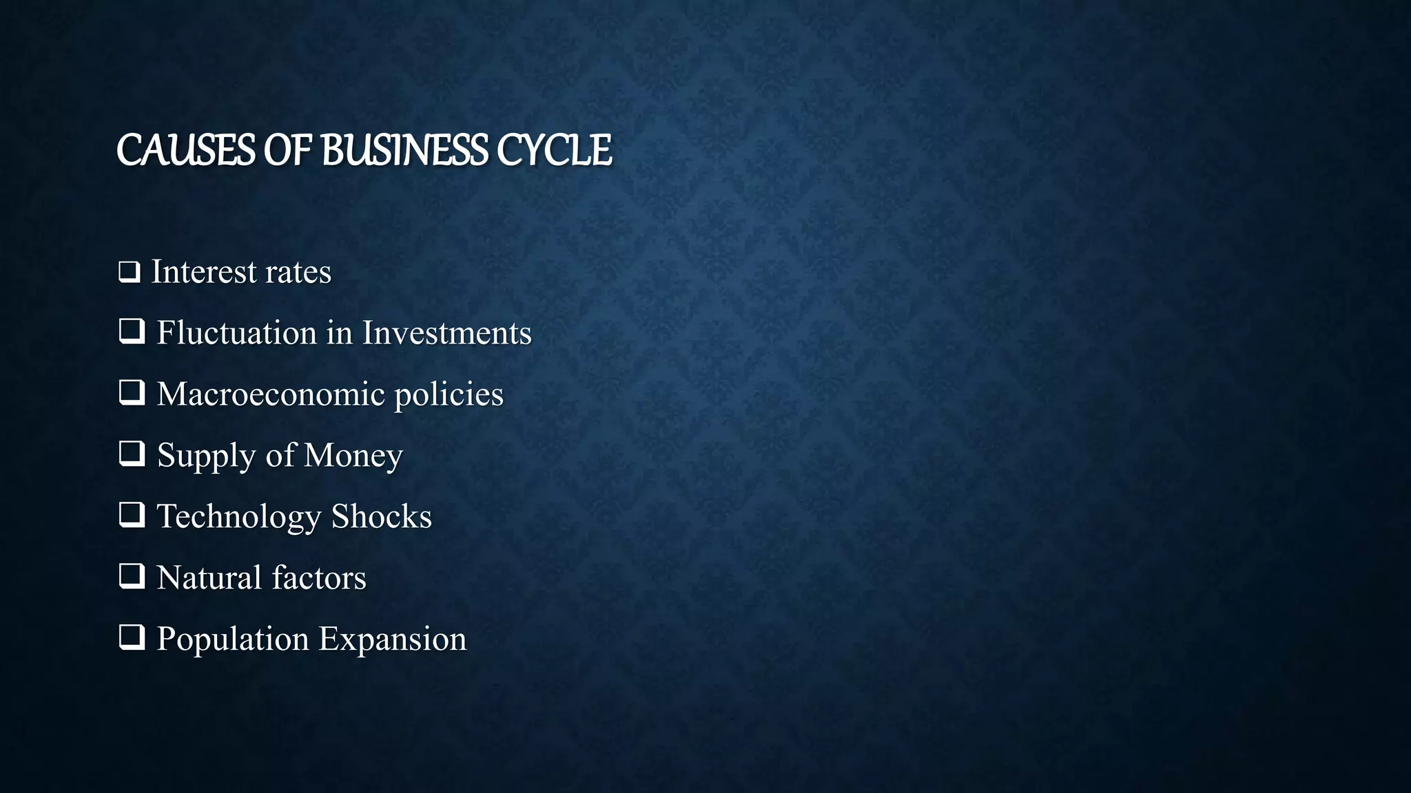 Instrument To Control Business Cycle | PPTX