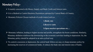 Instrument To Control Business Cycle | PPTX