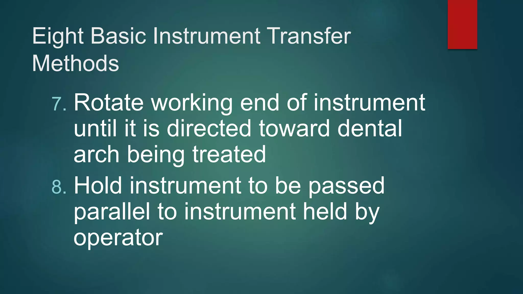 Instrument Transfer | PPTX