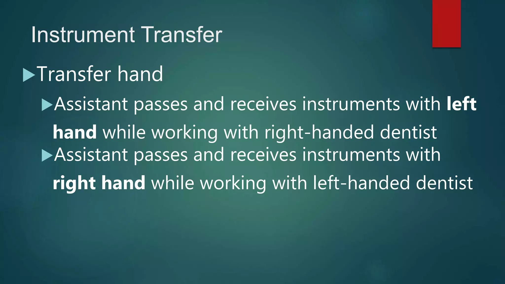 Instrument Transfer | PPTX