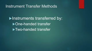 Instrument Transfer | PPTX