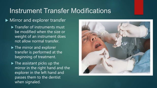 Instrument Transfer | PPTX | Dental Health | Diseases and Conditions