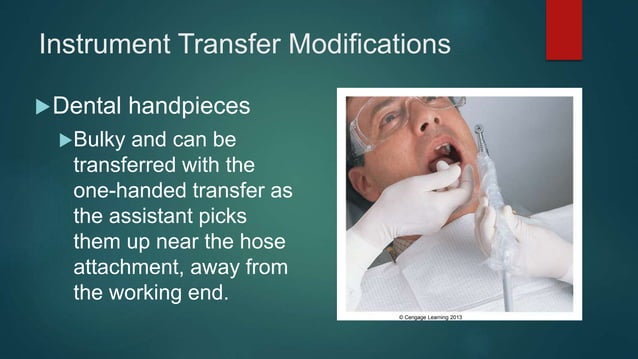 Instrument Transfer | PPTX | Dental Health | Diseases and Conditions