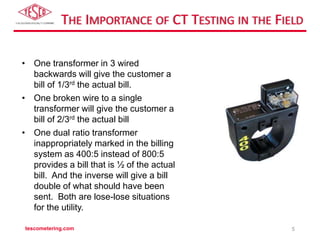 Instrument Transformer Testing | PPT