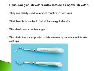 Instrument used in exodontia | PPT