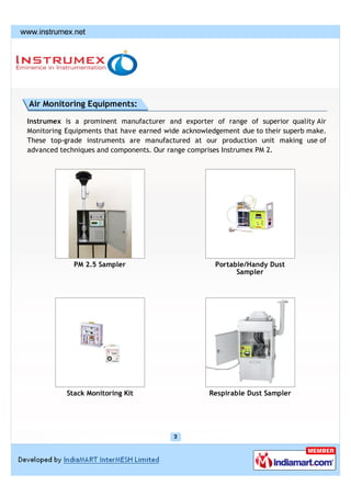 Instrumex, Mumbai, Digital Weather Station | PDF
