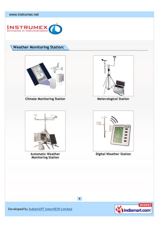 Instrumex, Mumbai, Digital Weather Station | PDF