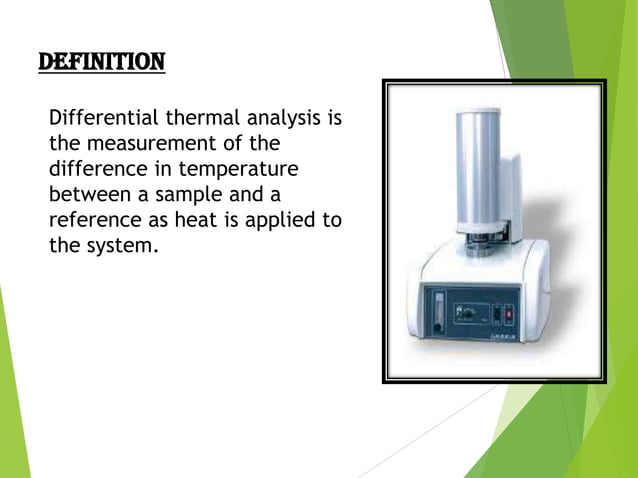 Thermal methods of analysis | PPTX | Chemistry | Science