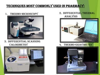 Thermal methods of analysis | PPTX