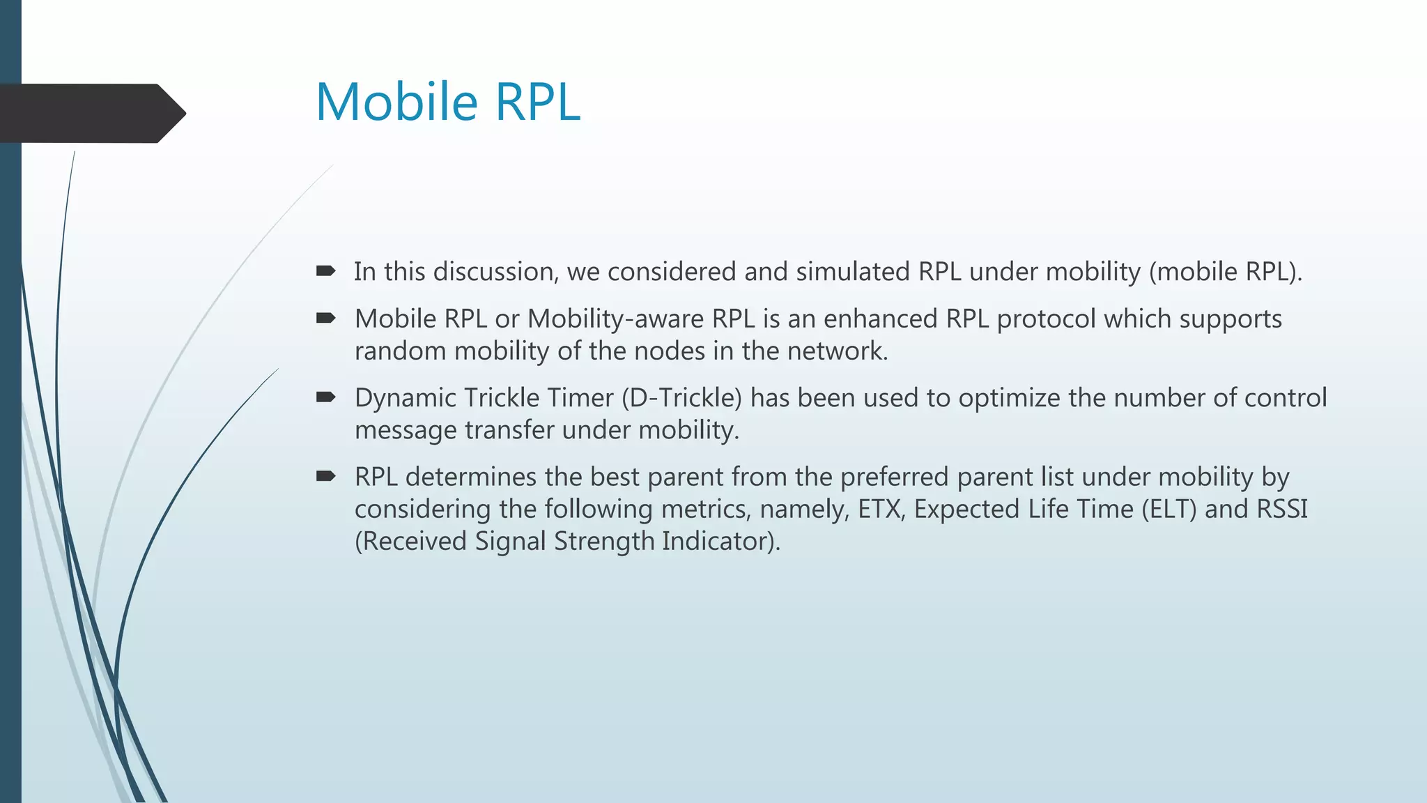 Security of RPL in IoT | PPT
