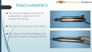 Instumentation and machines in phacoemulsification | PPT