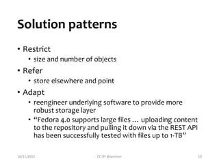 Instutional repositories and data | PPTX | Databases | Computer Software and Applications