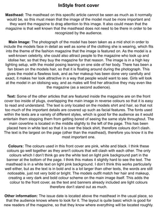 In style front cover | PPTX