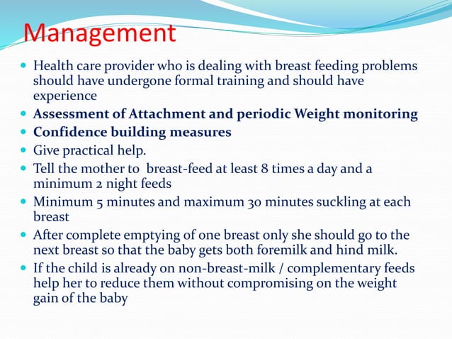 Insufficient breast milk syndrome | PPTX