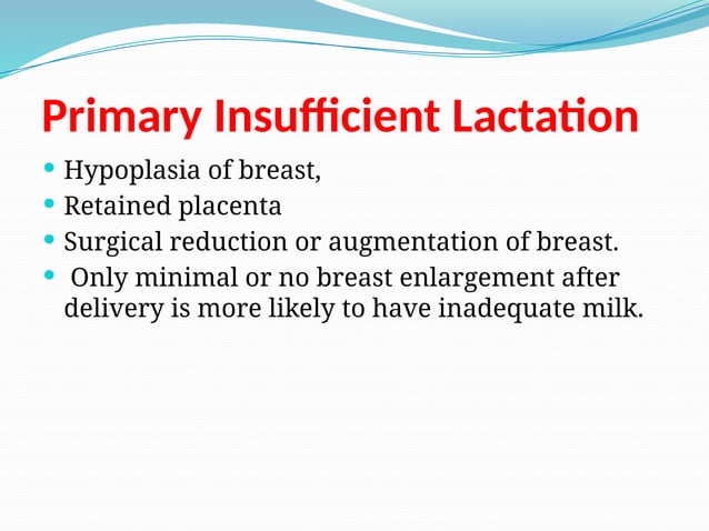APPROACH TO NOT ENOUGH BREASTFEEDING.pptx