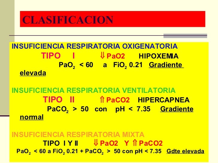 insuficiencia respiratoria