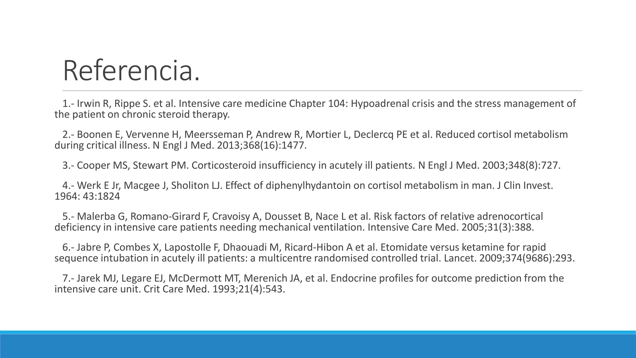 Insuficiencia adrenal relativa | PPTX