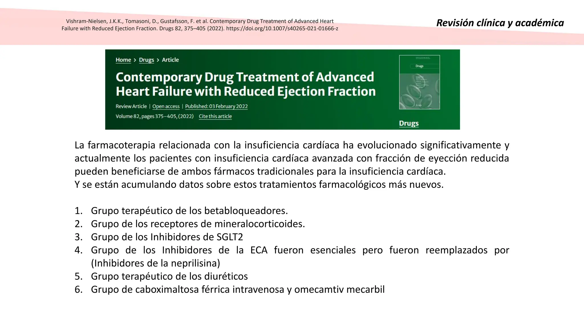 Insuficiencia Cardiaca : 2024 Resumiendo al Dr. Milton Packer | PDF