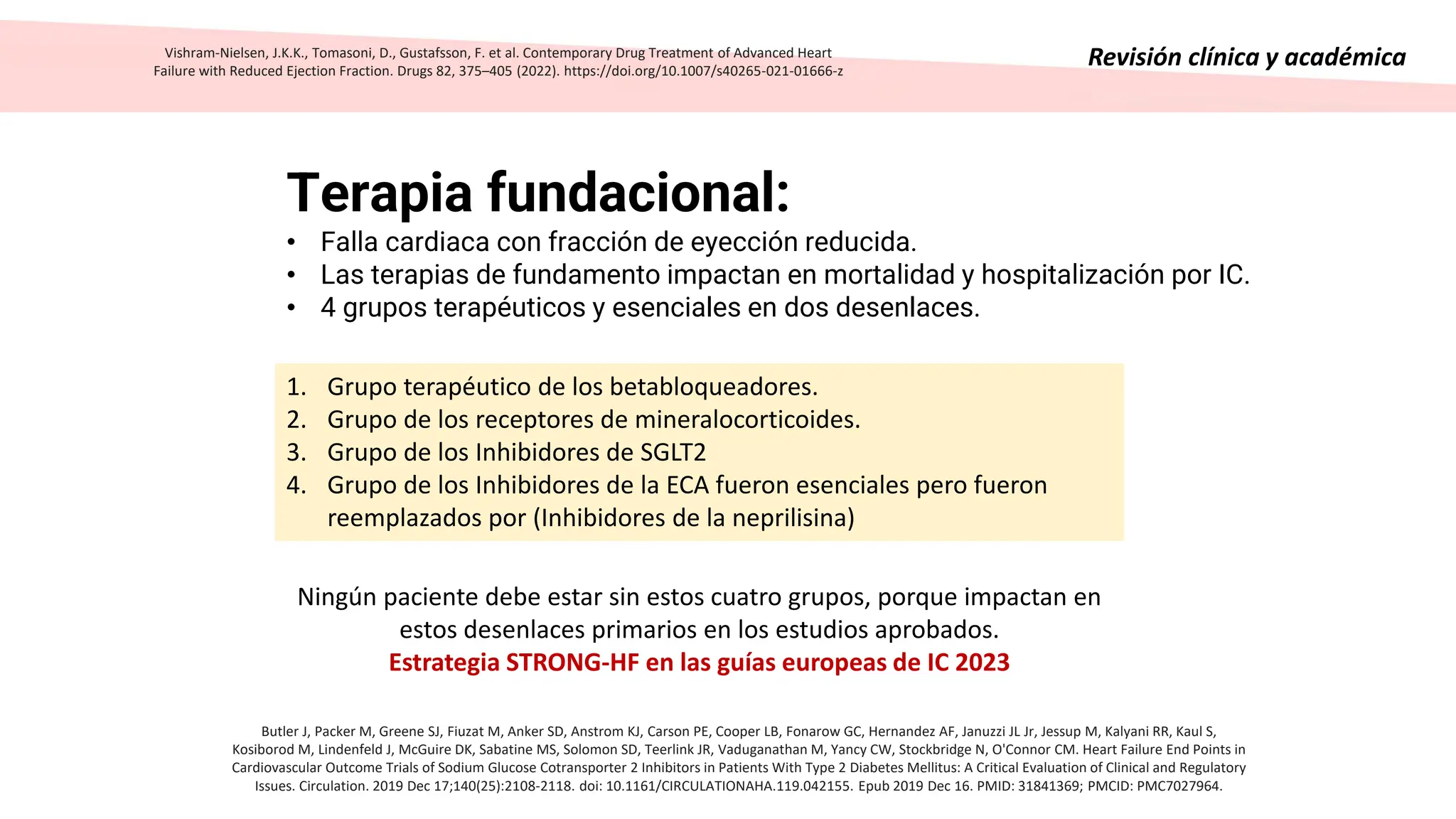 Insuficiencia Cardiaca : 2024 Resumiendo al Dr. Milton Packer | PDF