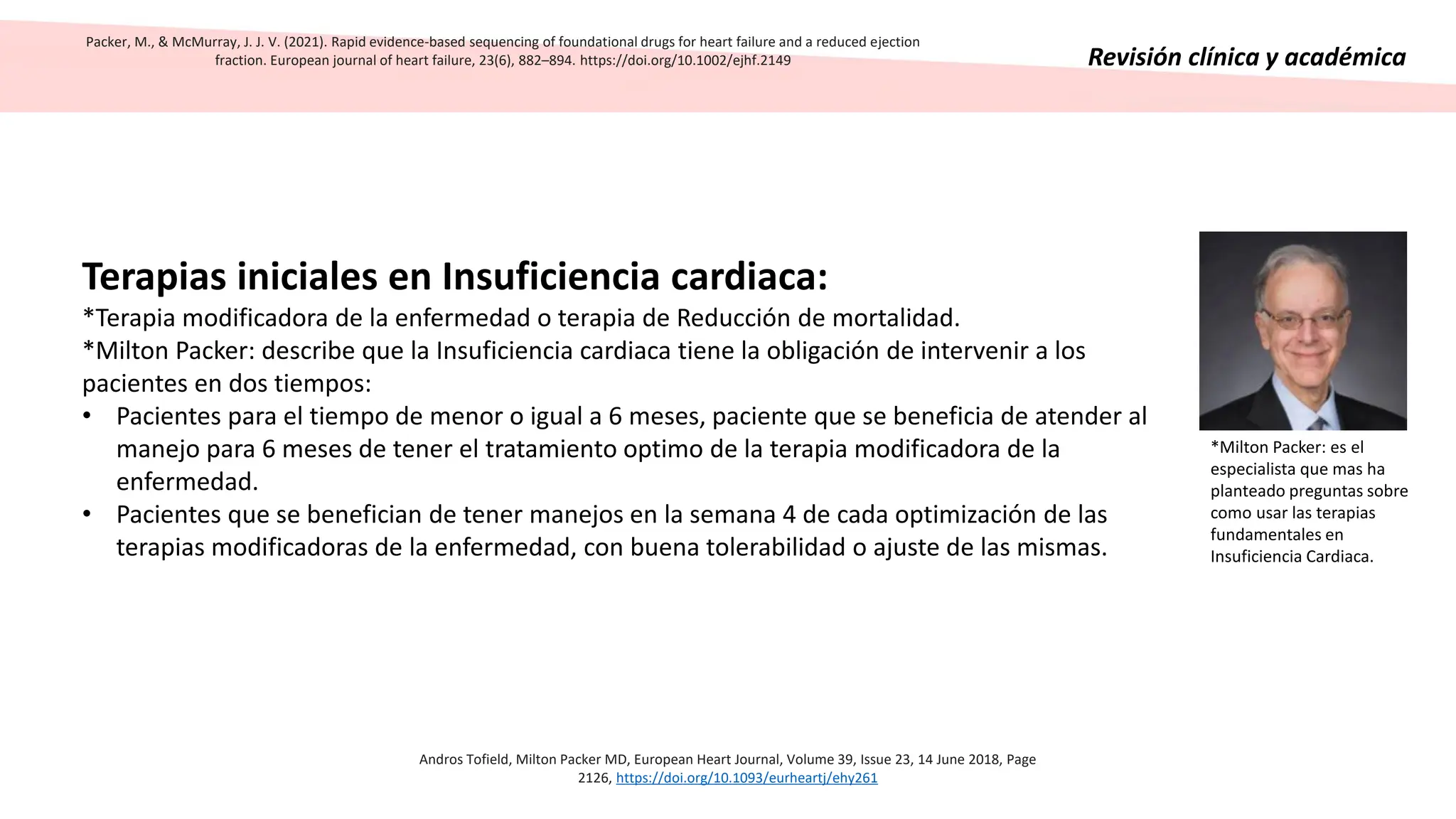 Insuficiencia Cardiaca : 2024 Resumiendo al Dr. Milton Packer | PDF