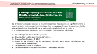 Insuficiencia Cardiaca : 2024 Resumiendo al Dr. Milton Packer | PDF