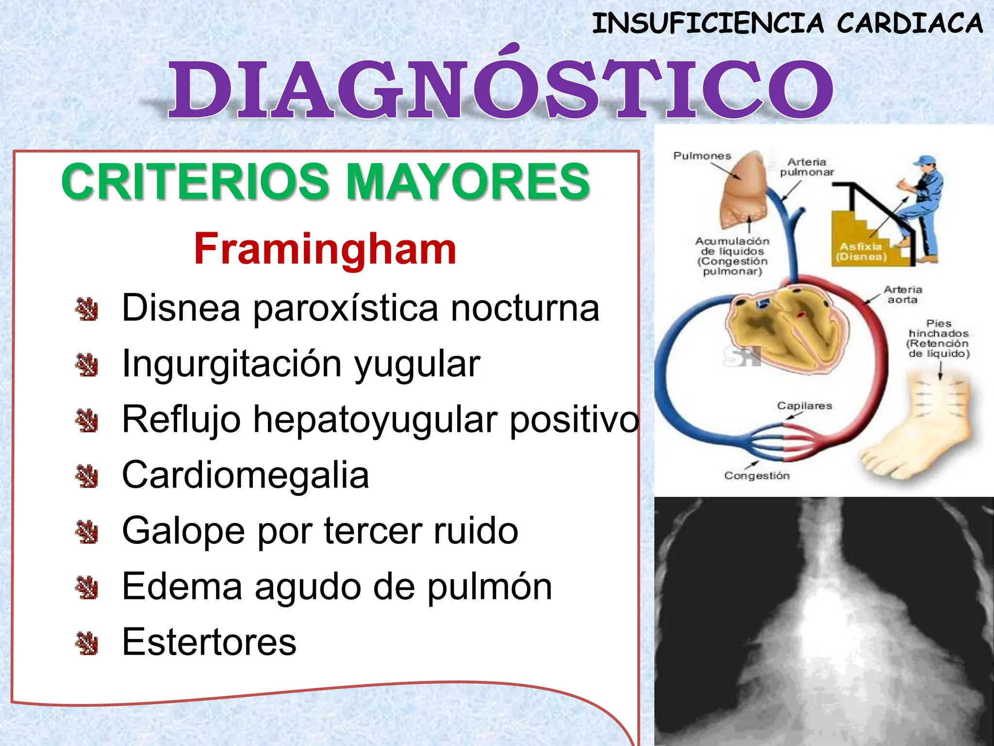 INSUFICIENCIA CARDIACA CONGESTIVA (ICC) / Falla Cardíaca | PPT