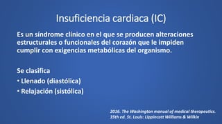 Insuficiencia cardiaca congestiva y edema pulmonar agudo | PDF