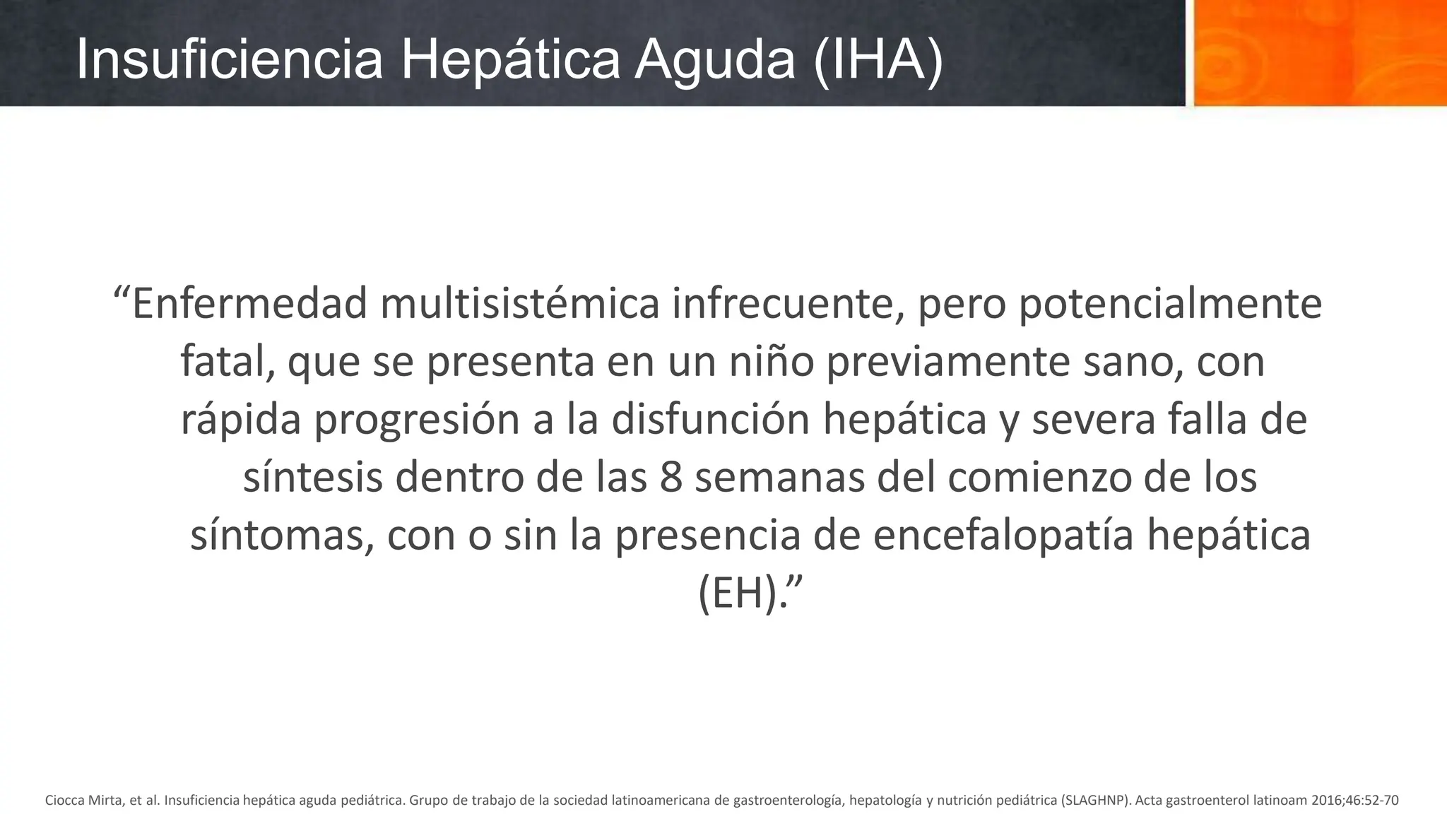 insuficiencia hepatica aguda desde el punto de vista quirúrgico | PPTX ...