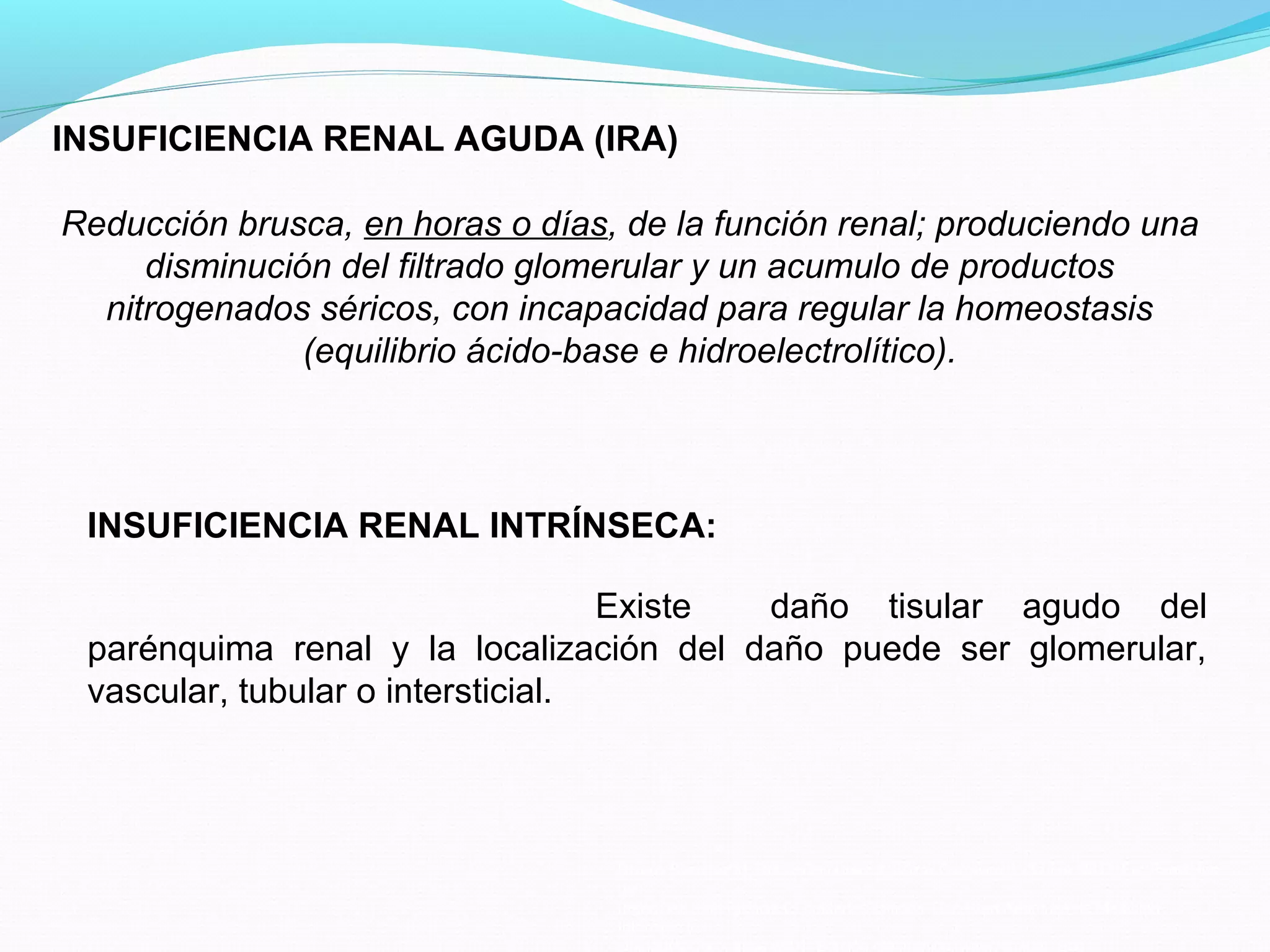 Insuficiencia renal intrinseca | PPT | Medical Health