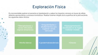 Insuficiencias vasculares en área de medicina | PPTX