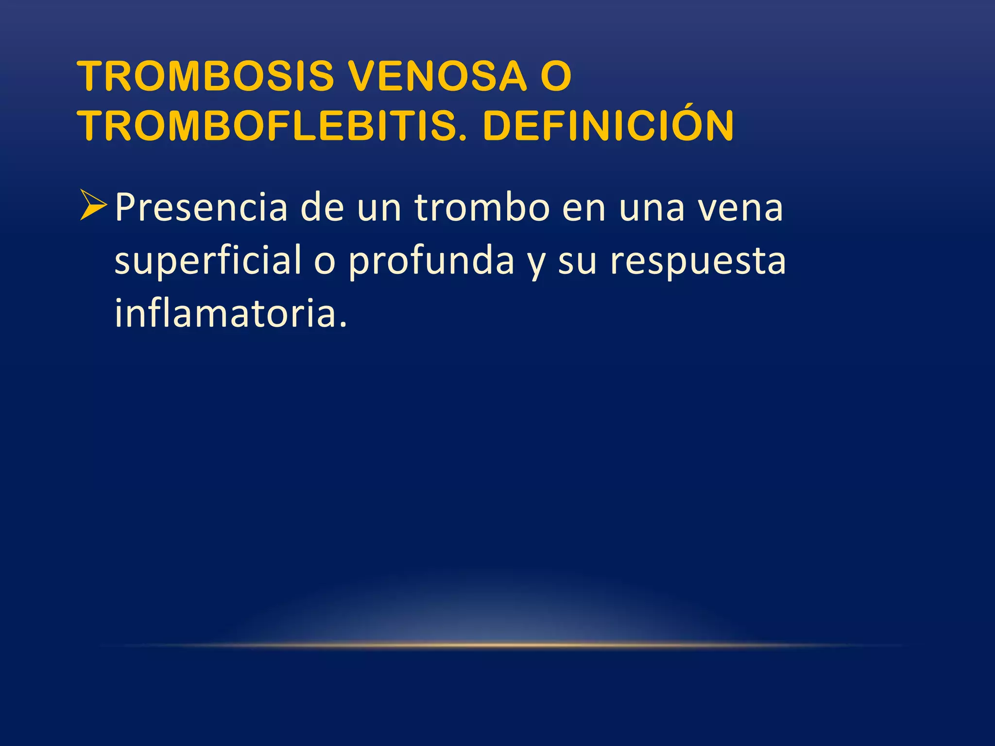 Insuficiencia venosa | PPTX
