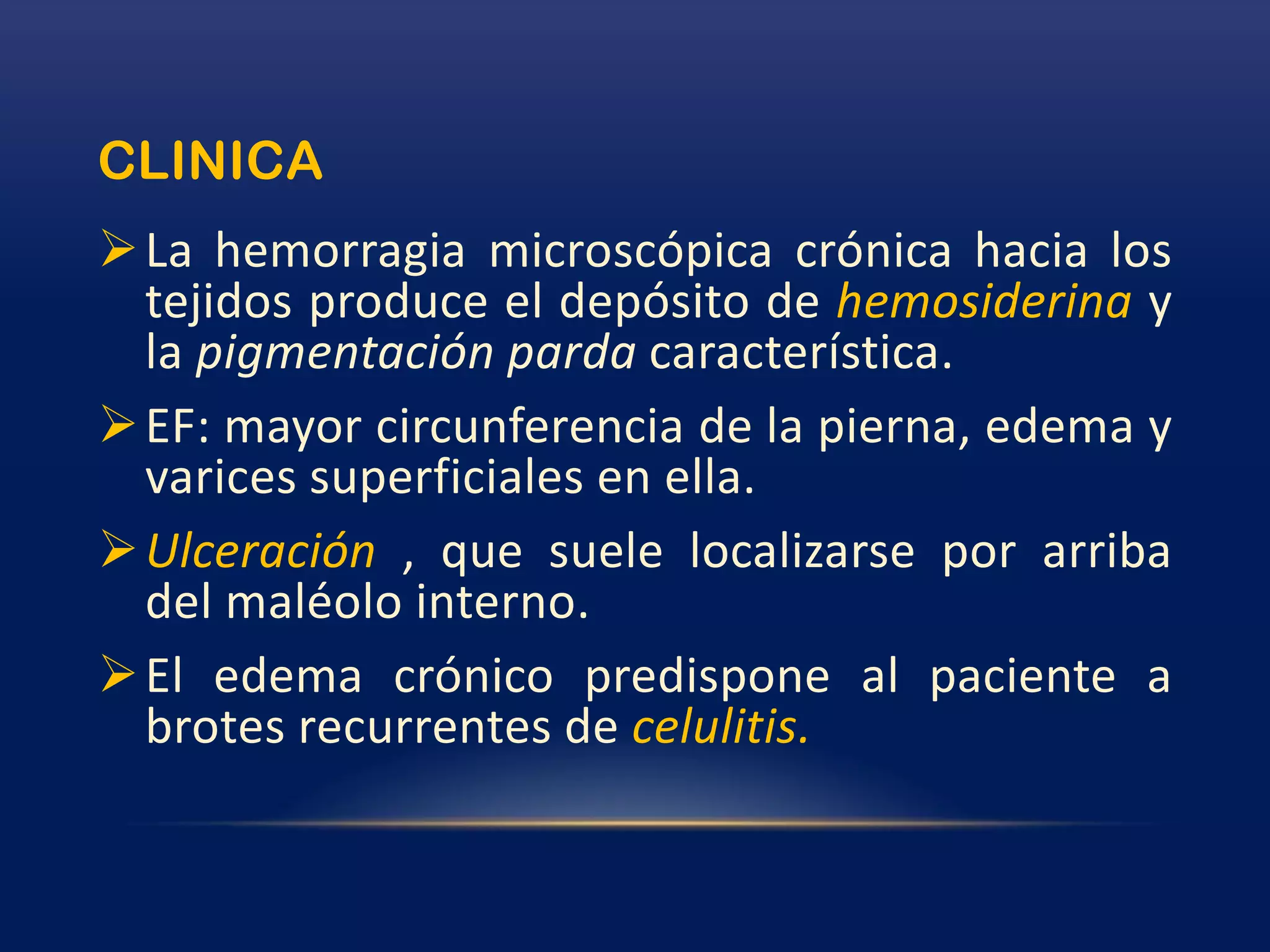 Insuficiencia venosa | PPTX