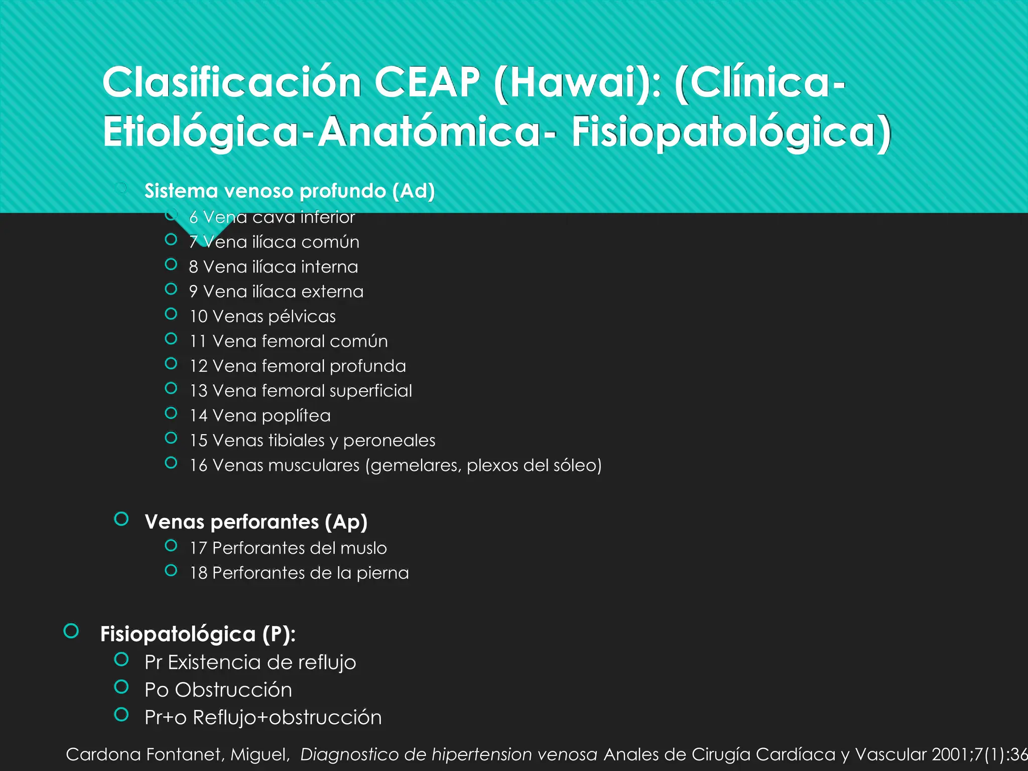Insuficiencia Venosa Cronica Periferica. | PPT