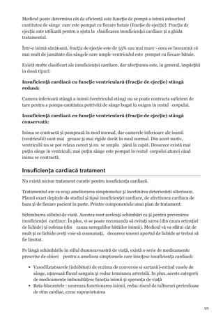 Cat traiesti cu insuficienta cardiaca? | PDF