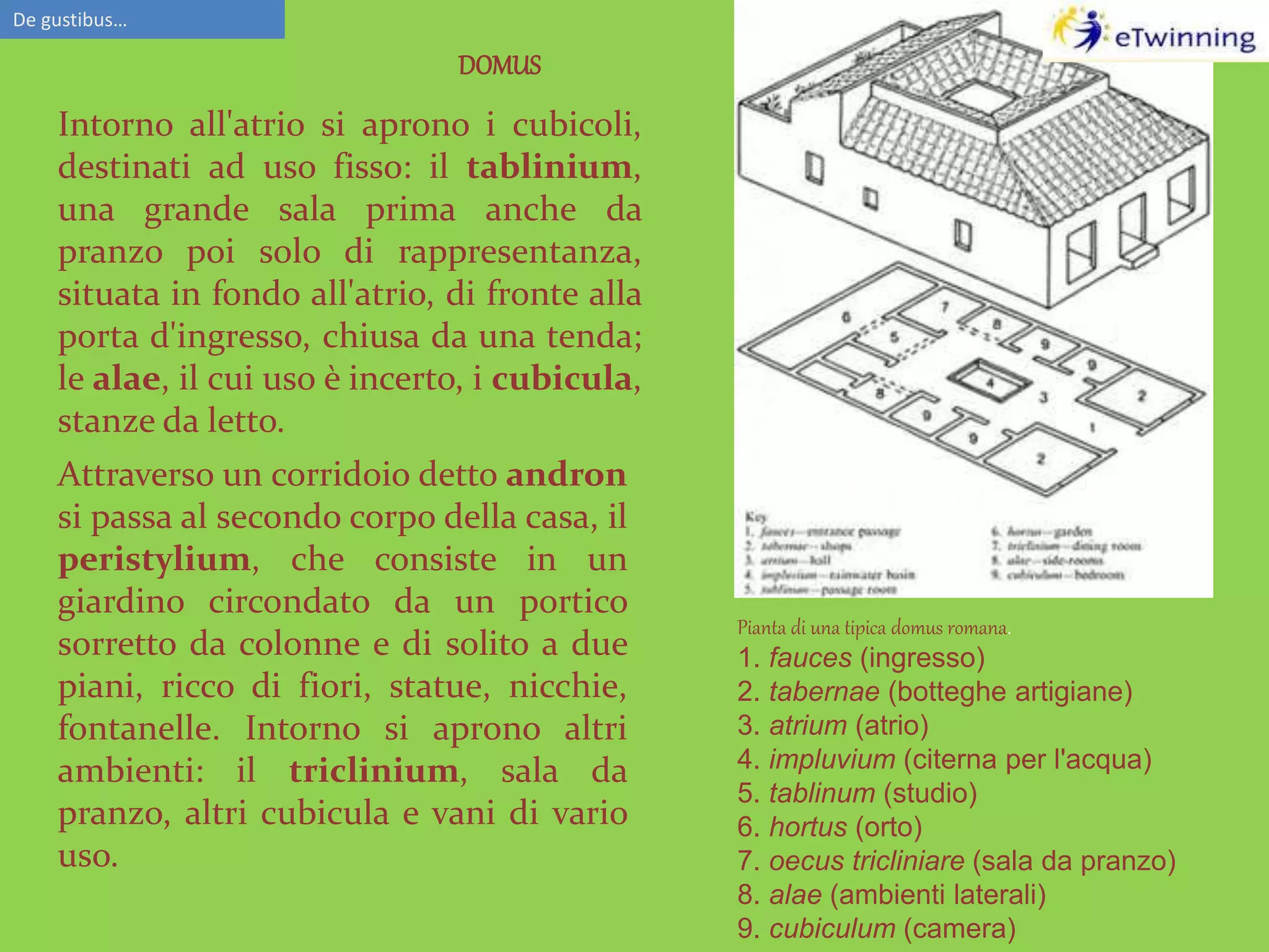 Insulae et domus | PPTX